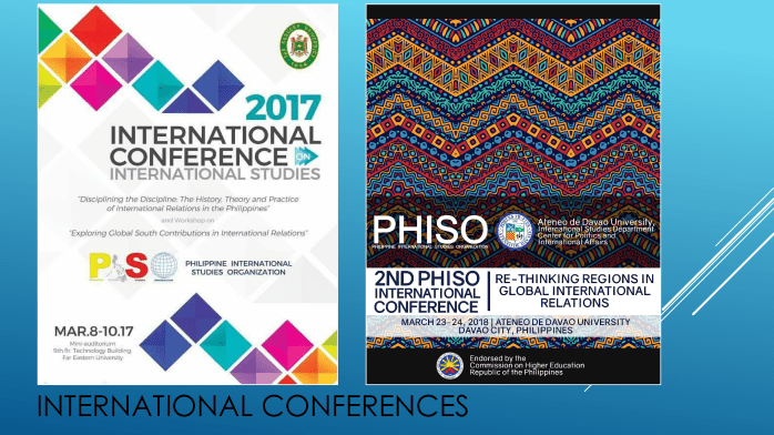 PHISO Achievements – Philippine International Studies Organization (PHISO)