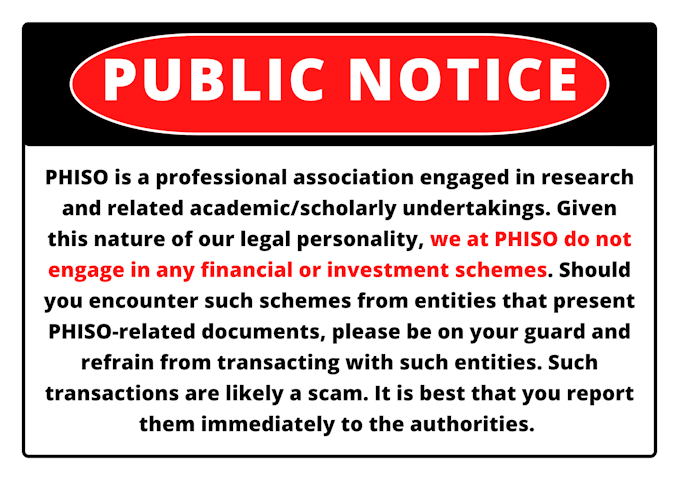 Philippine International Studies Organization (PHISO) – Kalipunan para ...